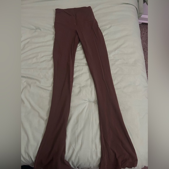lululemon athletica | Pants & Jumpsuits | Lululemon Mini Flare In Java ...